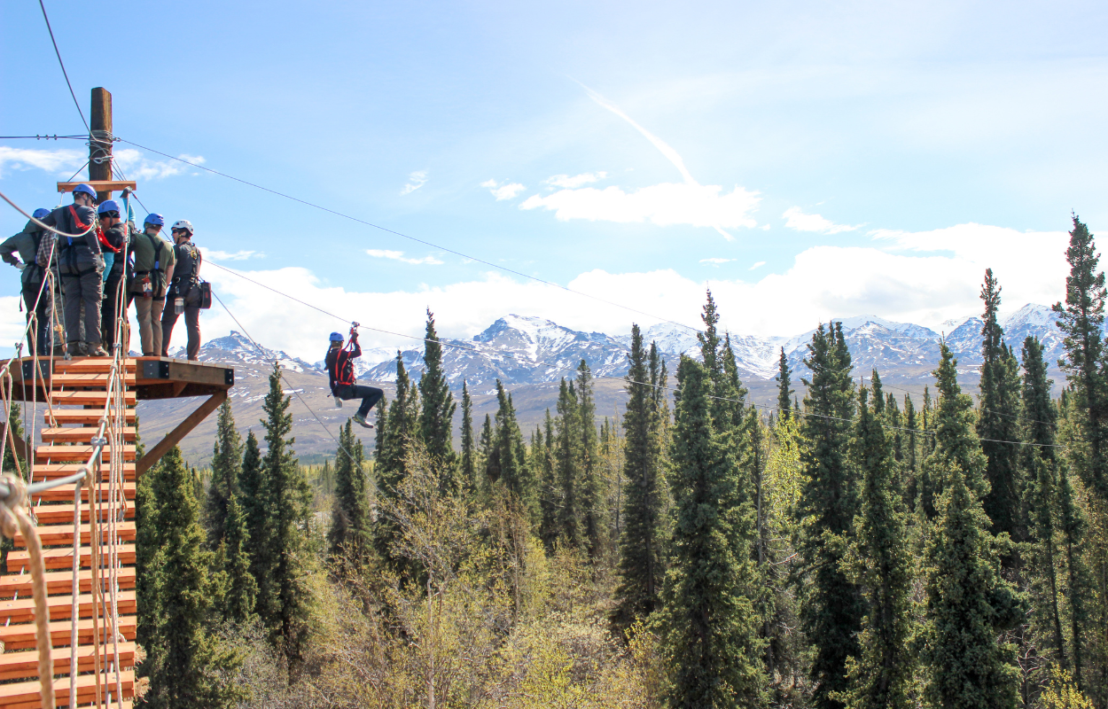 The Best Zipline In Alaska - Denali Park Zipline